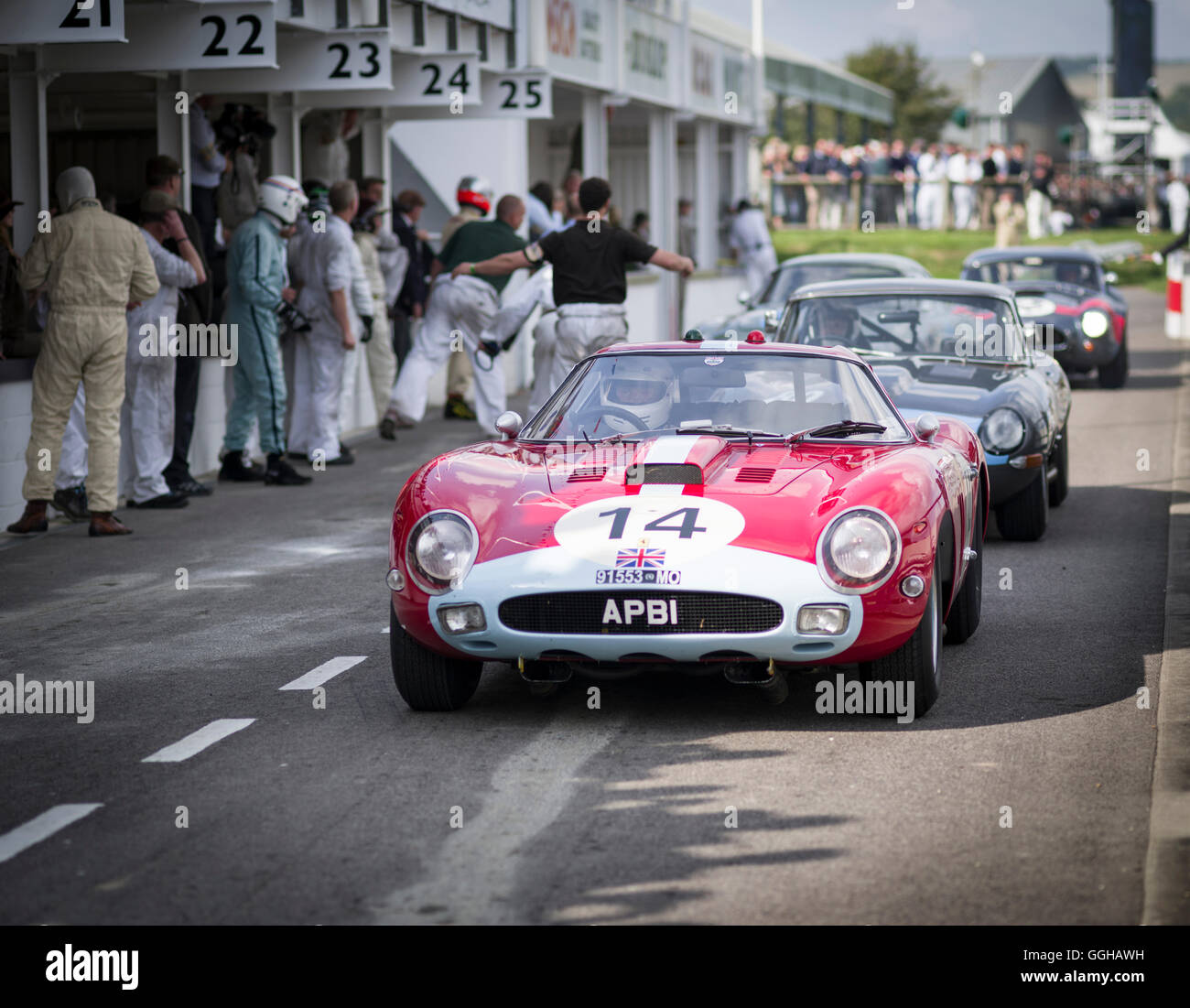 Ferrari 250 gto goodwood revival hi-res stock photography and images ...