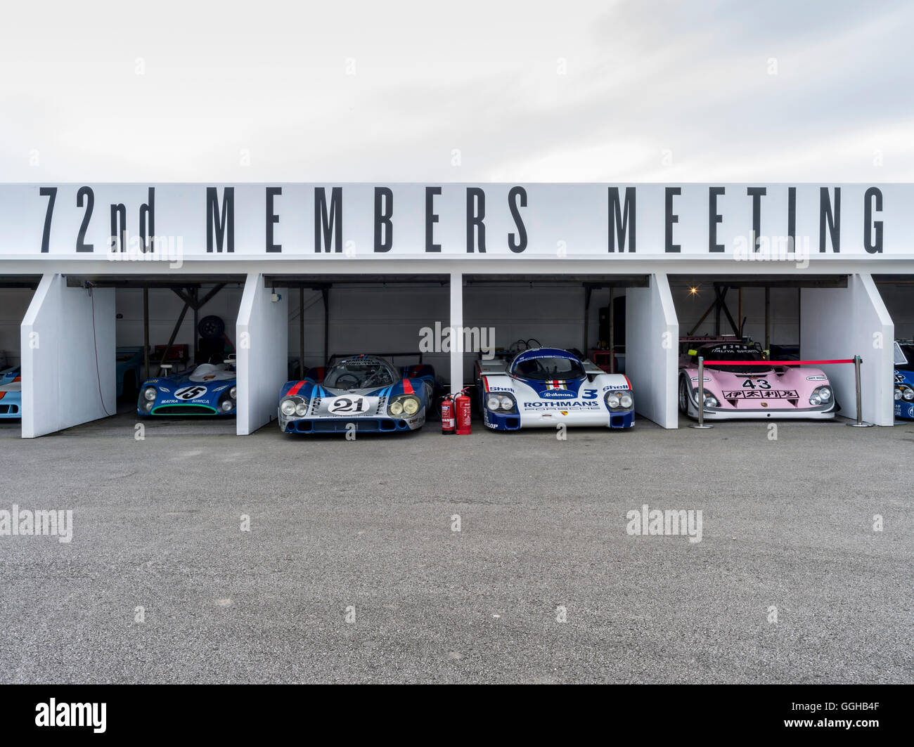 Le Mans racing cars Matra Simca MS670B, Porsche 917 LH, Porsche 956 and ...