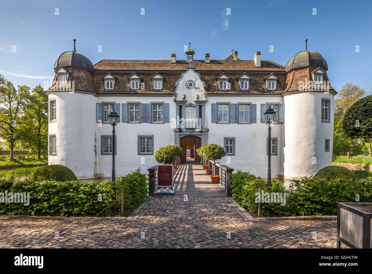 geography / travel, Switzerland, Bottmingen Castle near Basel ...