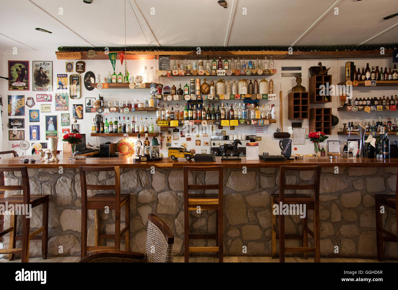 Kalahari Farmhouse Bar, near Stampriet - Namibia Stock Photo - Alamy