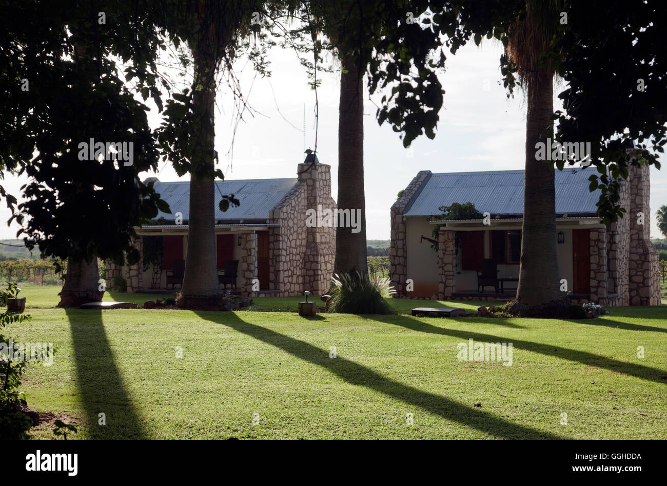 Kalahari farmhouse chalets near stampriet hi-res stock photography and ...