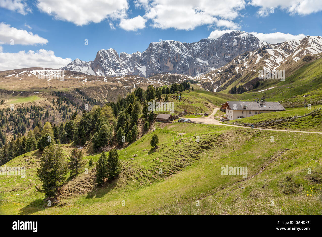 geography / travel, Italy, South Tyrol, hiking trail to the ...