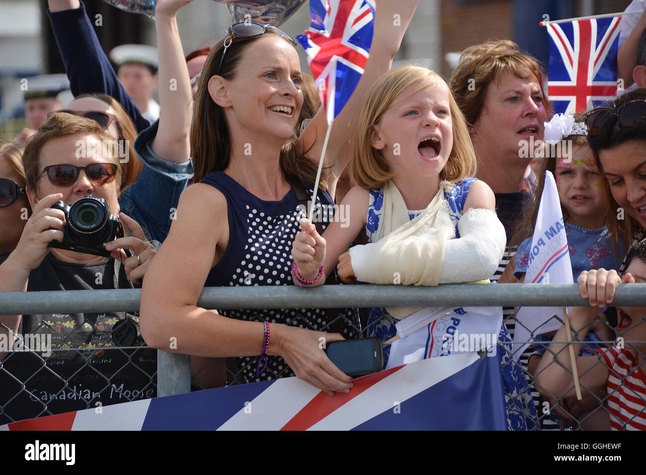 Wave home katrinas brother lieutenant rod milne hi-res stock ...