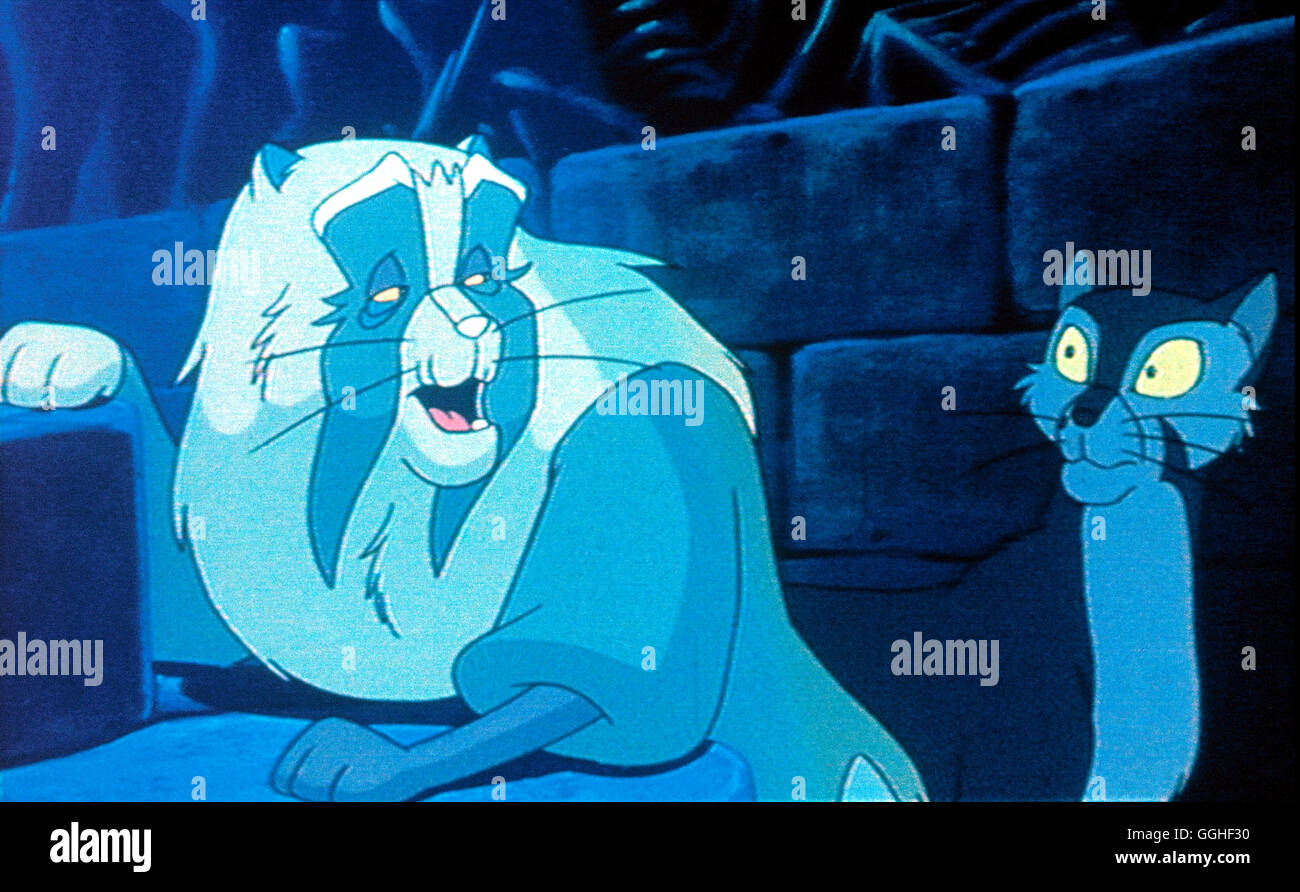 FELIDAE / D 1993 / Michael Schaack Kater Francis stößt in seinem neuen ...