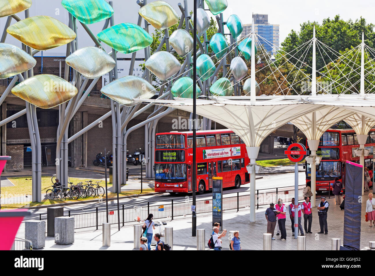 Stratford bus station hi-res stock photography and images - Alamy