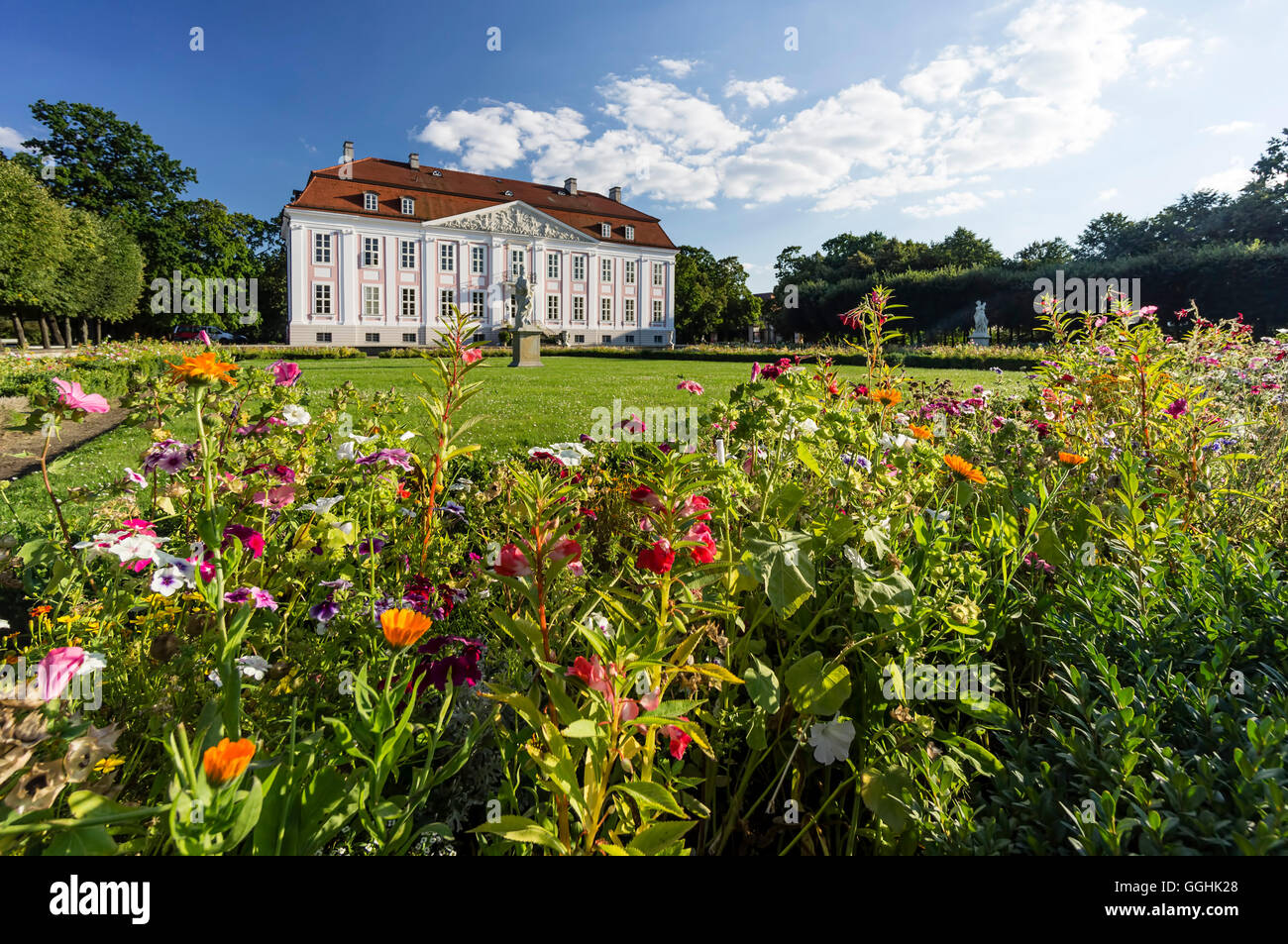 Castle Friedrichsfelde, Berlin Lichtenberg, Berlin, Germany Stock Photo ...