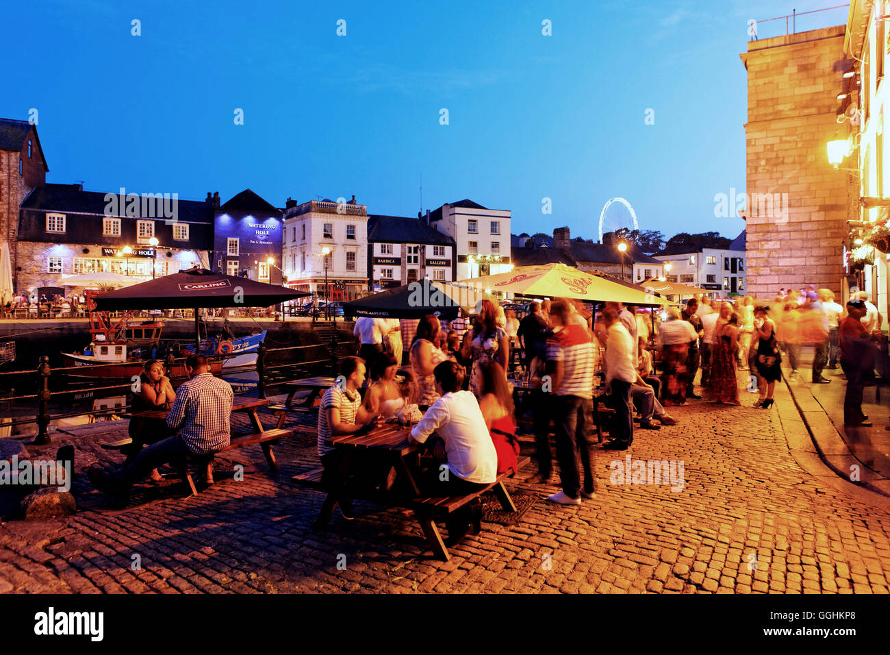 The Barbican, Harbour, Plymouth, Devon, England, Great Britain Stock ...