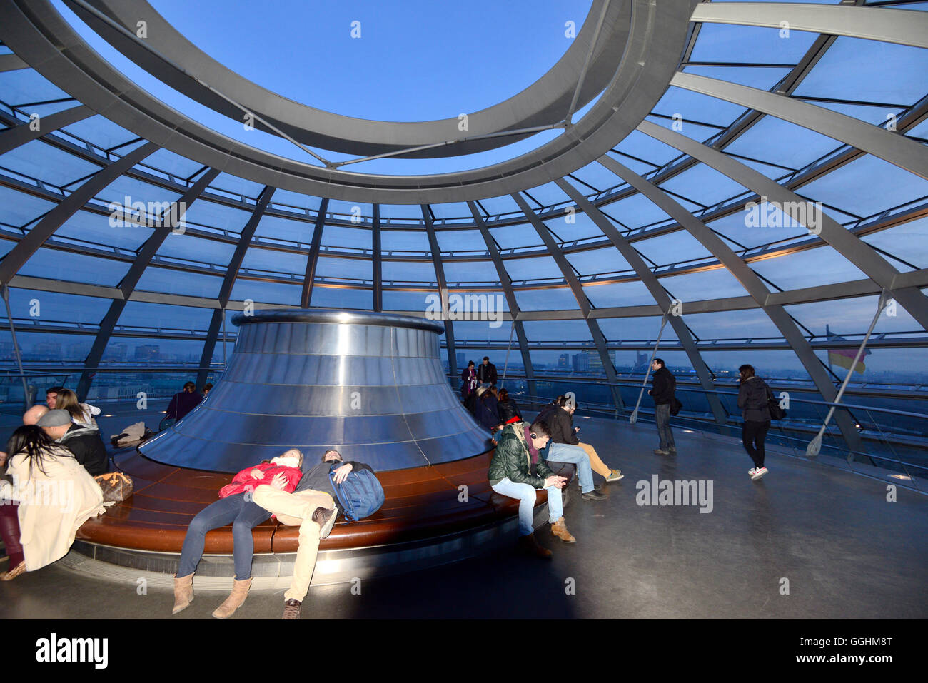 In the Cupola of the Reichstag, Berlin, Germany Stock Photo - Alamy