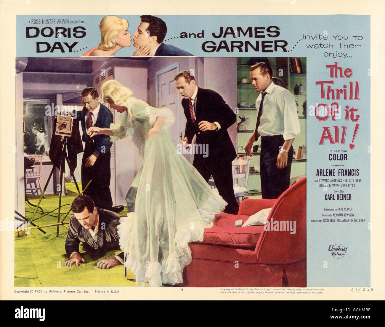 WAS DIESE FRAU SO ALLES TREIBT / The Thrill Of It All ! USA 1963 ...