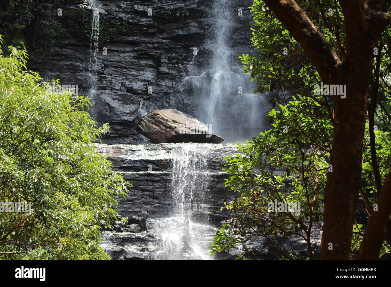 The waterfall at Chikmanglur, karnataka, india Stock Photo - Alamy