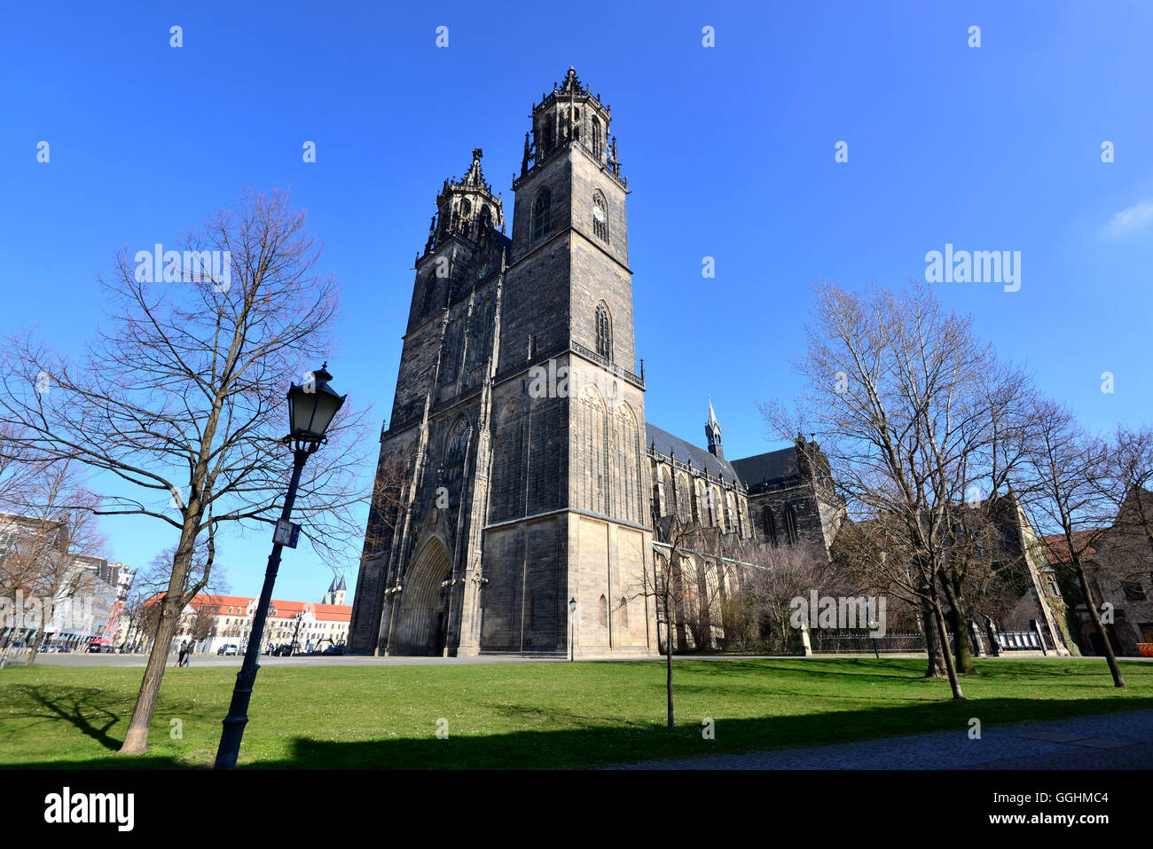 Magdeburg Cathedral, Magdeburger Dom, Magdeburg, Saxony-Anhalt, Germany ...