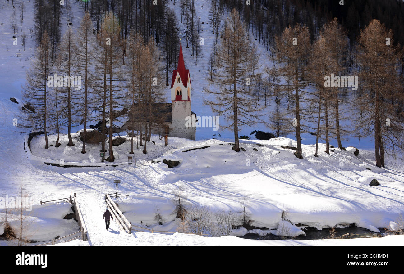 Church near kasern at the end of the ahrn valley hi-res stock ...
