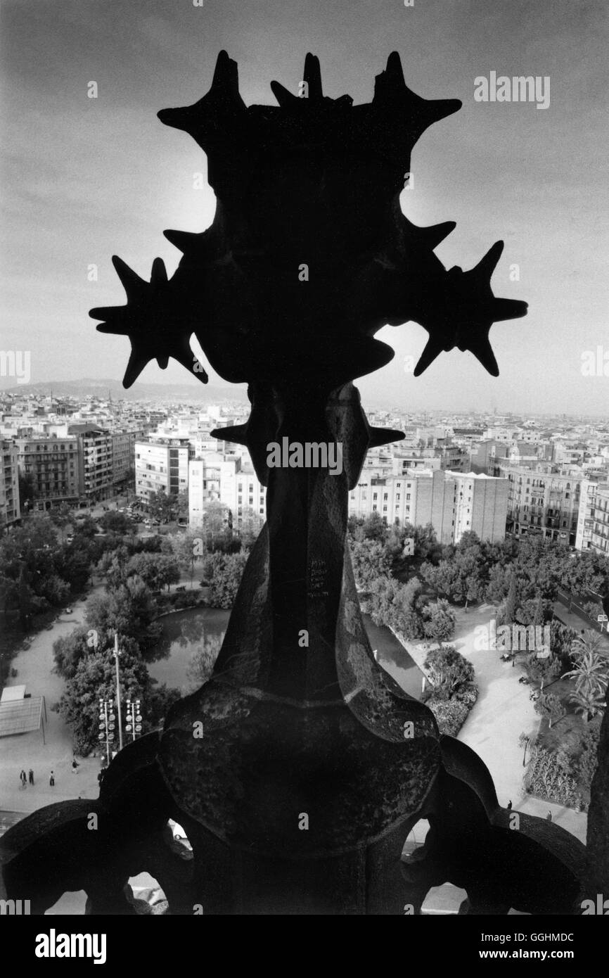 Church Sagrada Familia by Antonio Gaudi, Barcelona, Spain Stock Photo ...