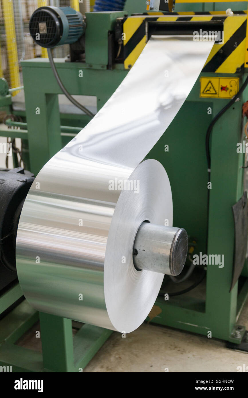 Aluminum sheet roll hi-res stock photography and images - Alamy