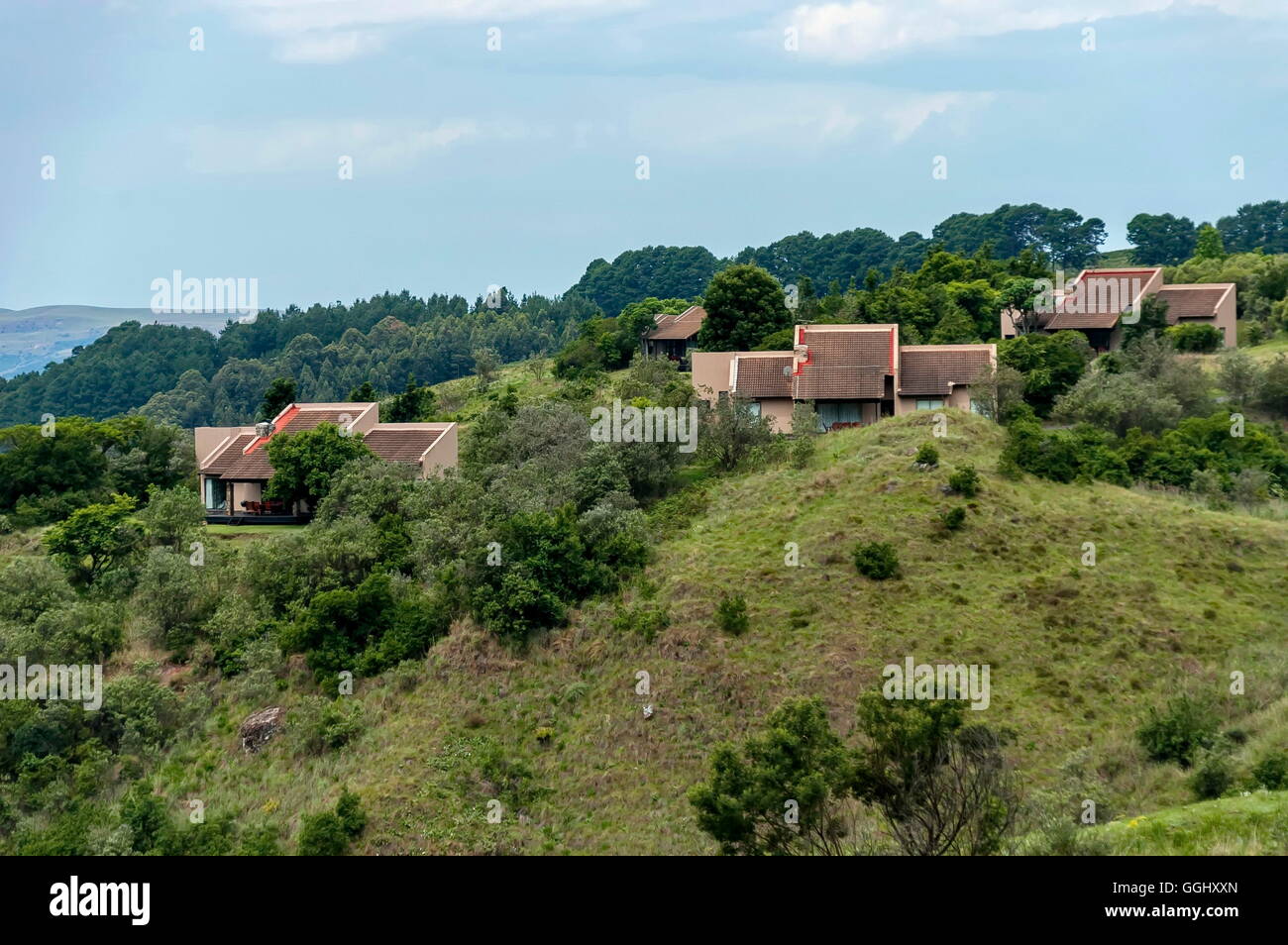Guest house at Royal Natal National Park in Drakensberg, South Africa ...