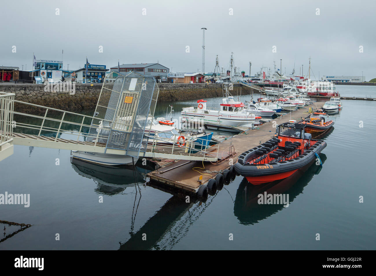 Reykjavik harbour iceland hi-res stock photography and images - Alamy