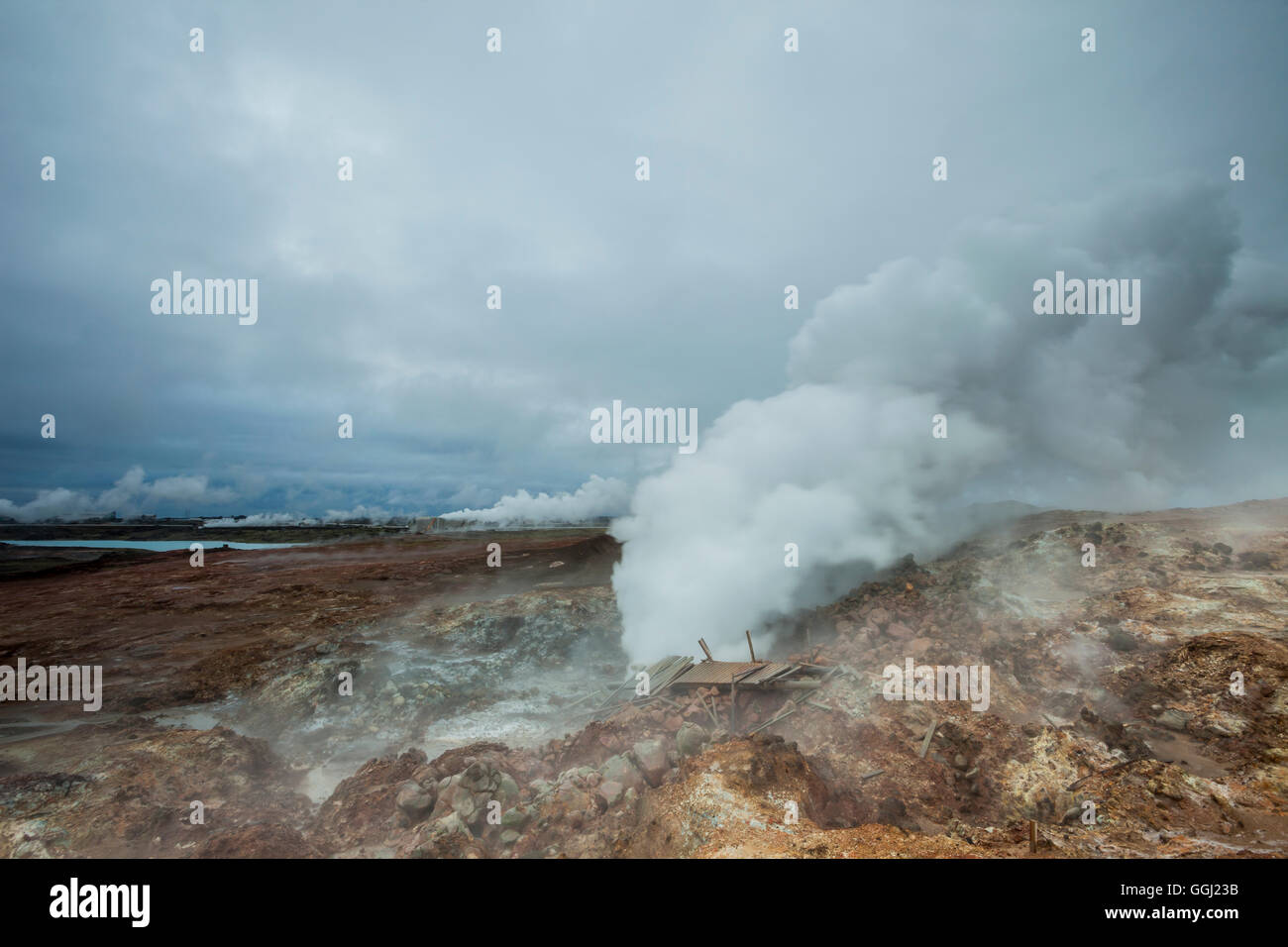Iceland geyser dramatic hi-res stock photography and images - Alamy