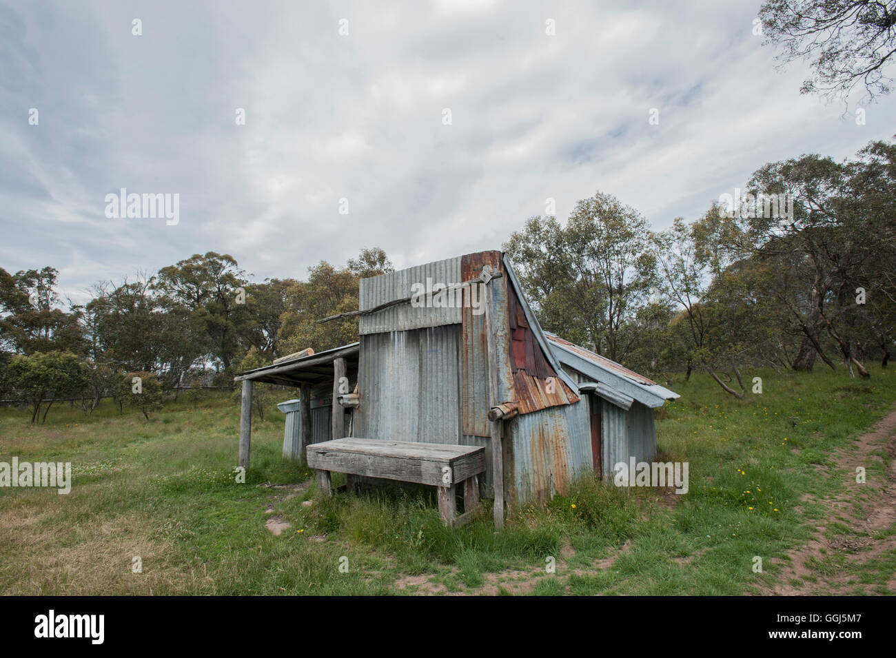 Kellys Hut, Alpine National Park, Victoria High Country Stock Photo - Alamy