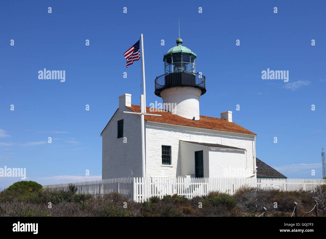 Old point loma light hi-res stock photography and images - Alamy