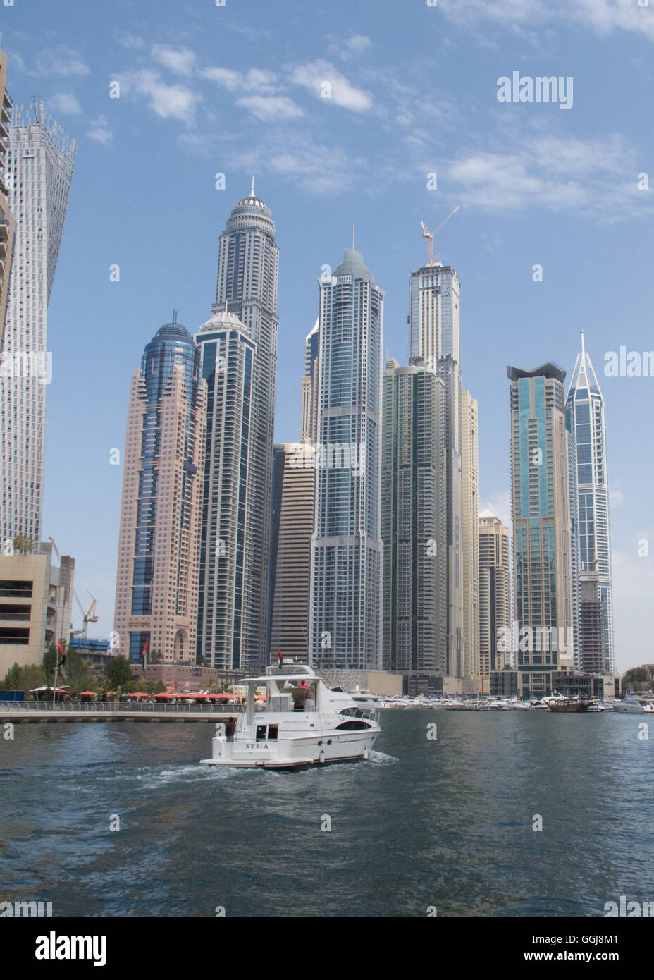 Modern buildings in Dubai Marina, Dubai, UAE Stock Photo - Alamy