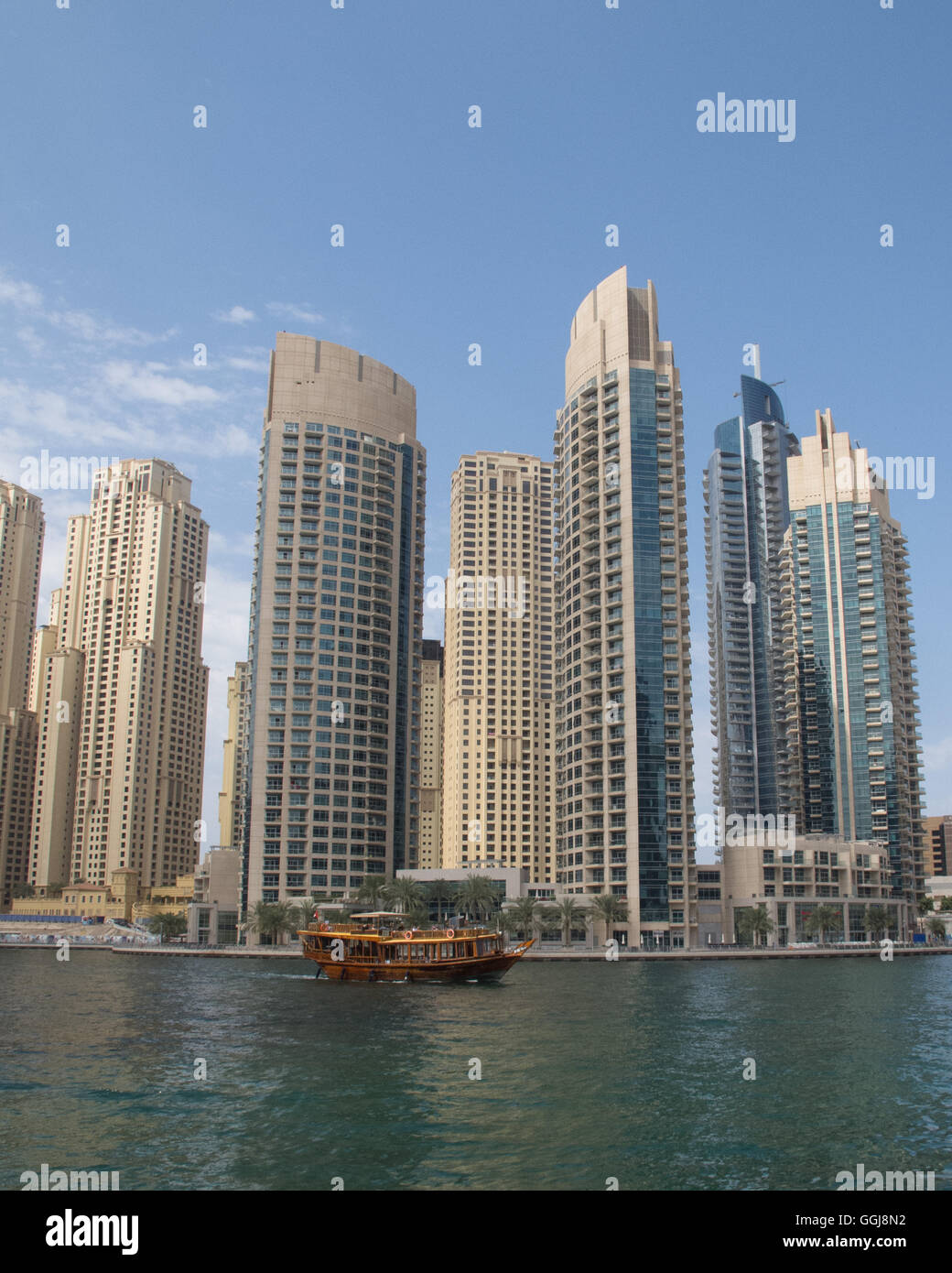 Modern buildings in Dubai Marina, Dubai, UAE Stock Photo - Alamy