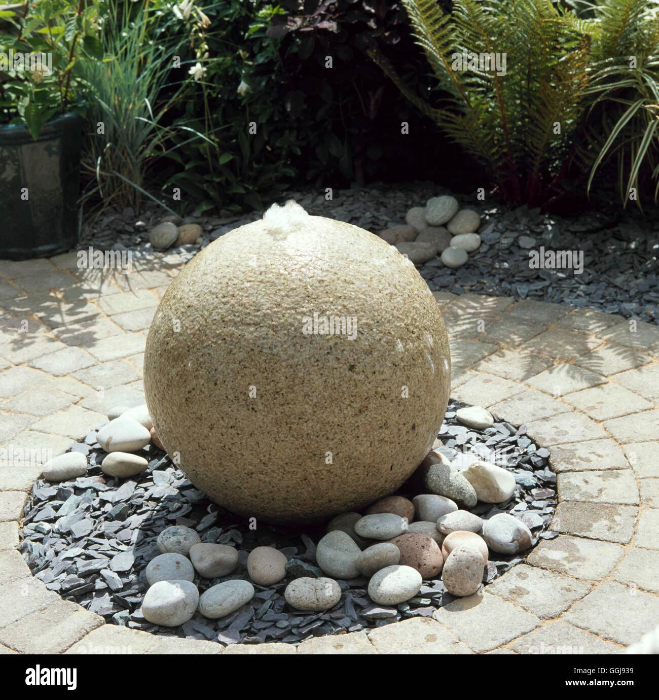 Patio water feature hi-res stock photography and images - Alamy