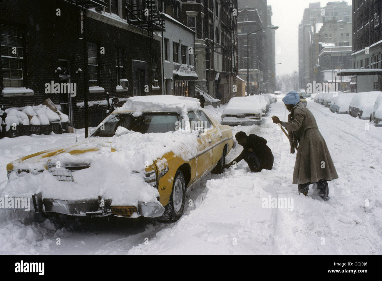 New york taxi 1970s hi-res stock photography and images - Alamy