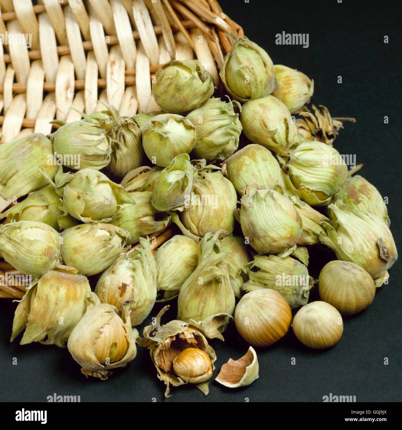 Nuts - Cob Nuts FRU058502 Stock Photo - Alamy