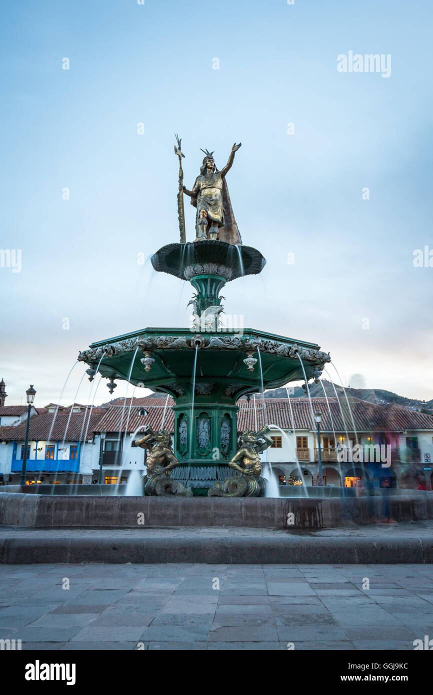 Inca stone water fountain in hi-res stock photography and images - Alamy