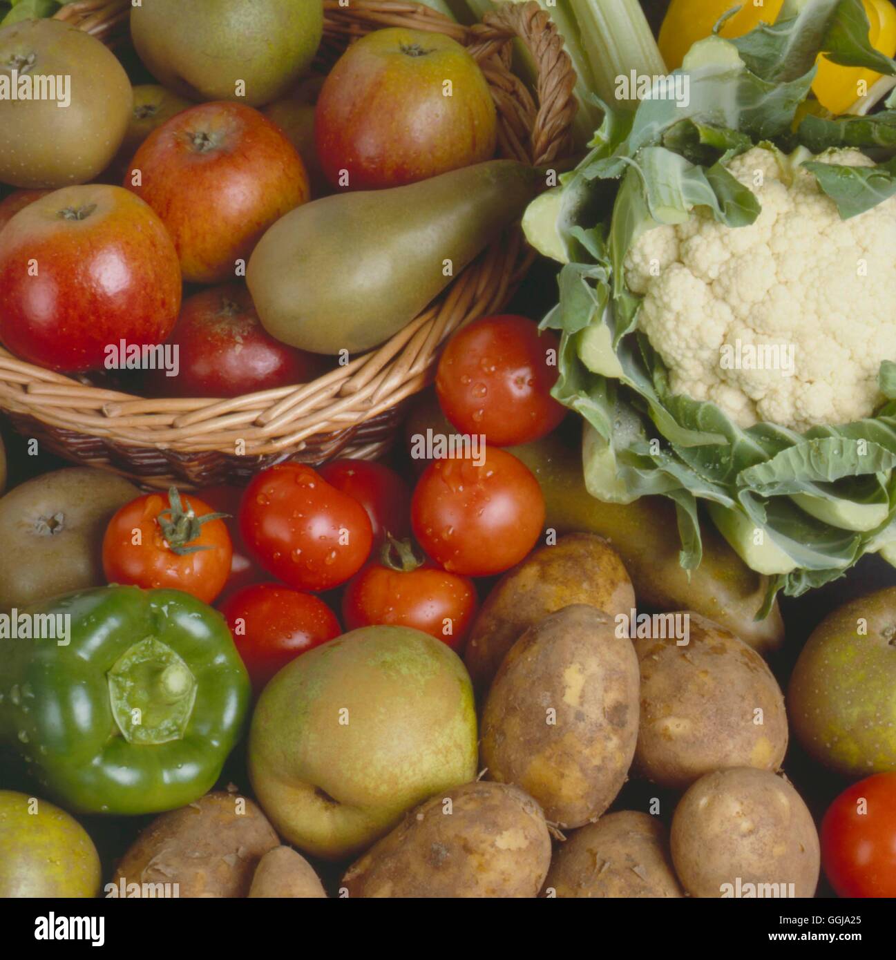 Fruit and Vegetable Collection FVC060040 Stock Photo - Alamy