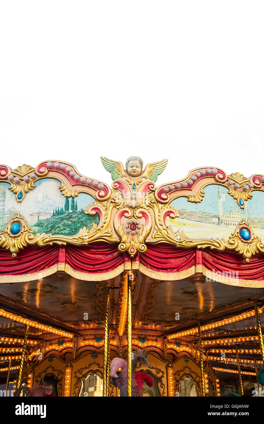 Vintage carousel hi-res stock photography and images - Alamy