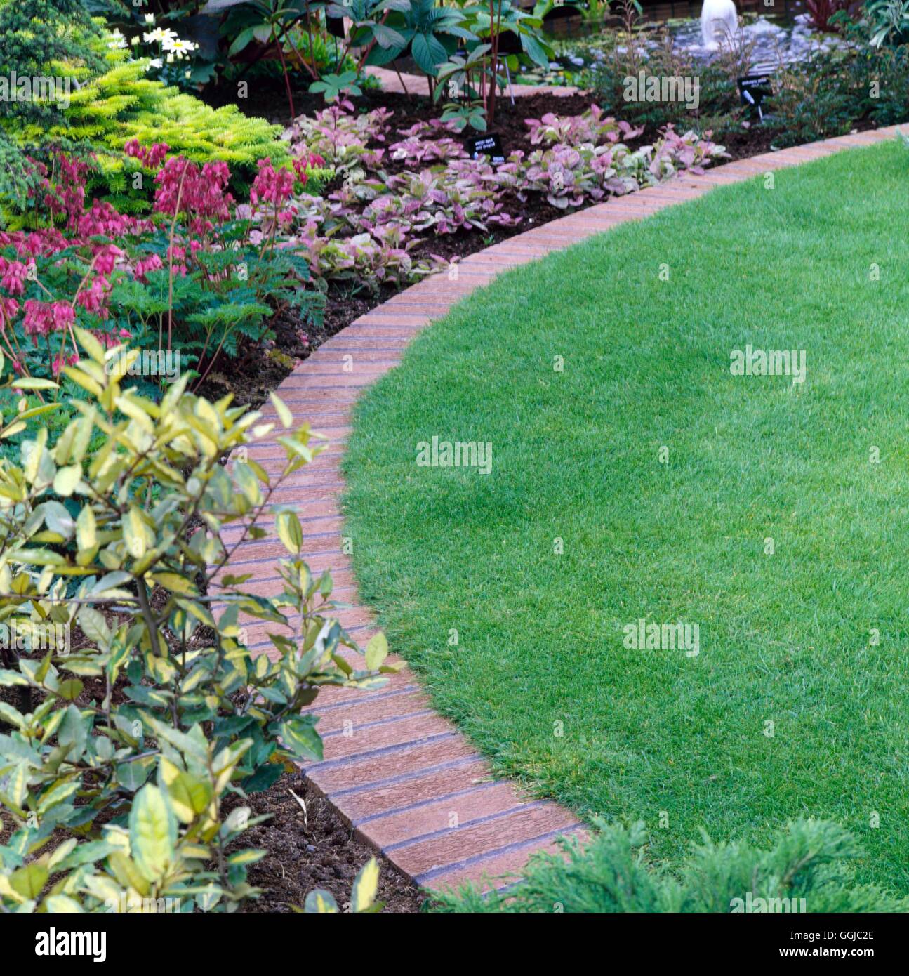 Landscape Edging Bricks Gray