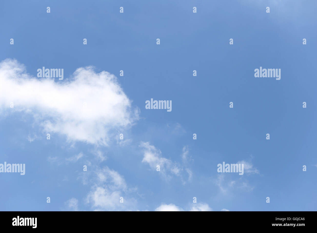 Cloud on blue sky in the daytime of Bright weather for design nature ...