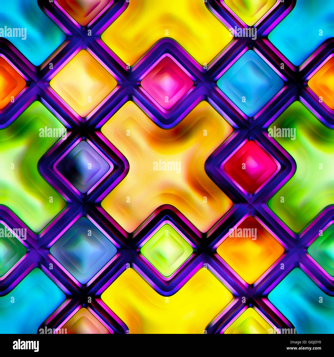 Seamless texture abstract shiny colorful background 2D illustration ...