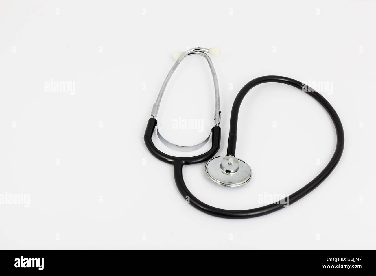 stethoscope with white background Stock Photo - Alamy