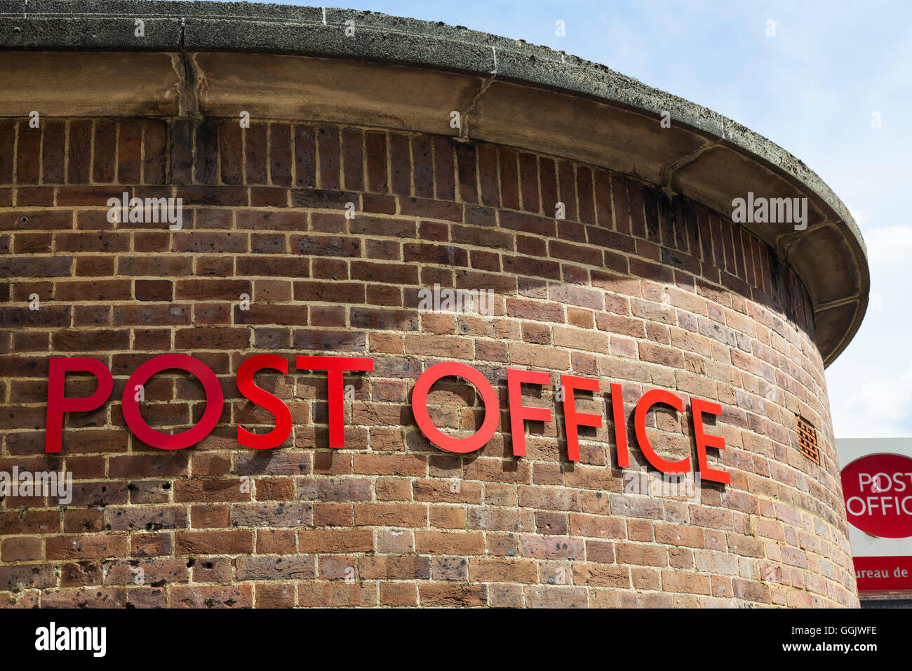 Sign, Post Office Stock Photo - Alamy