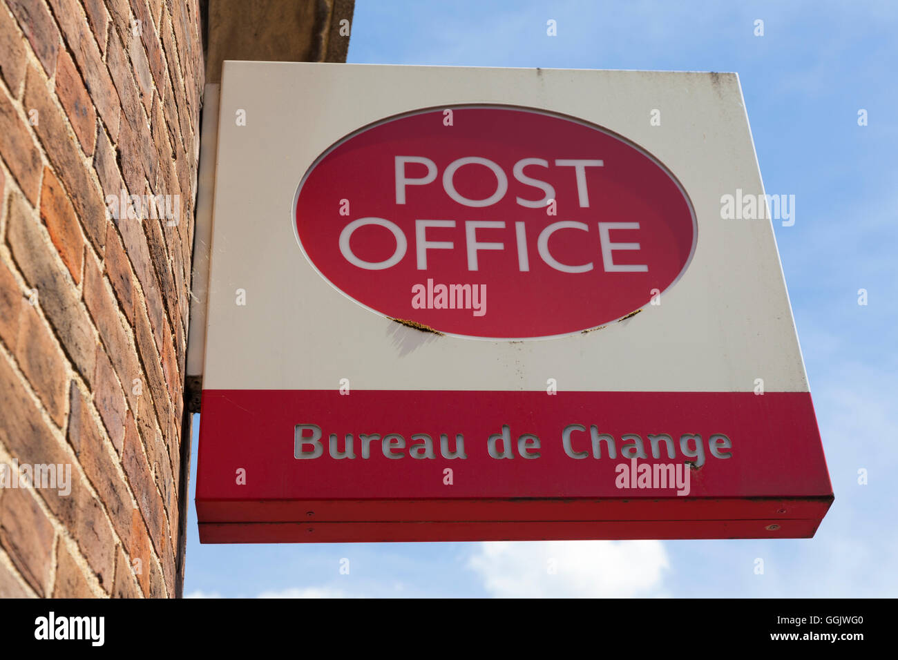 Sign, Post Office Stock Photo - Alamy