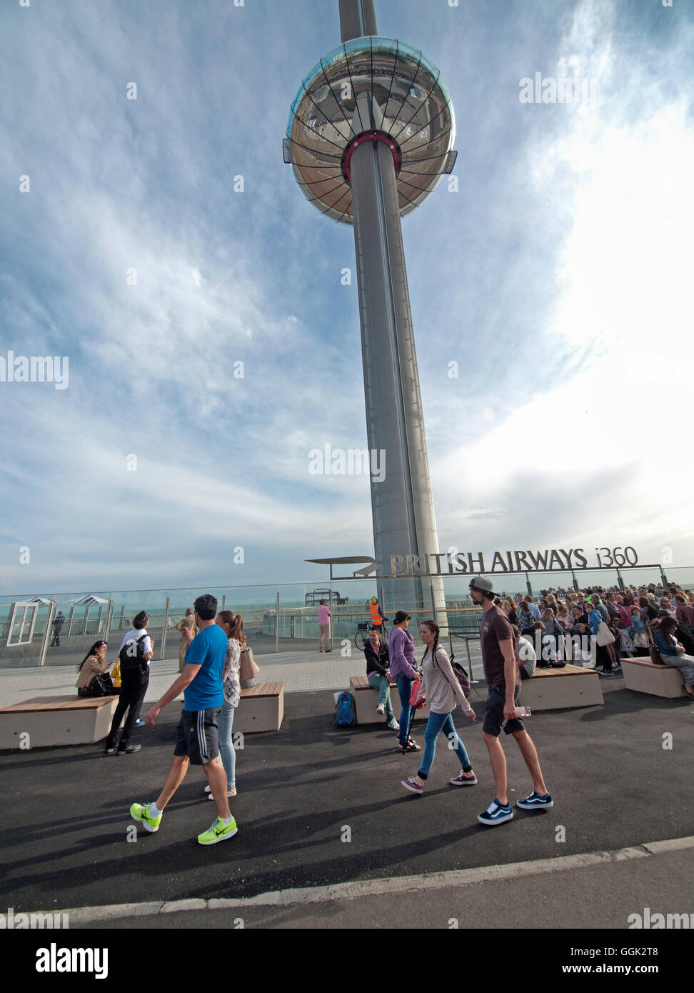 The i360 in Brighton Stock Photo - Alamy