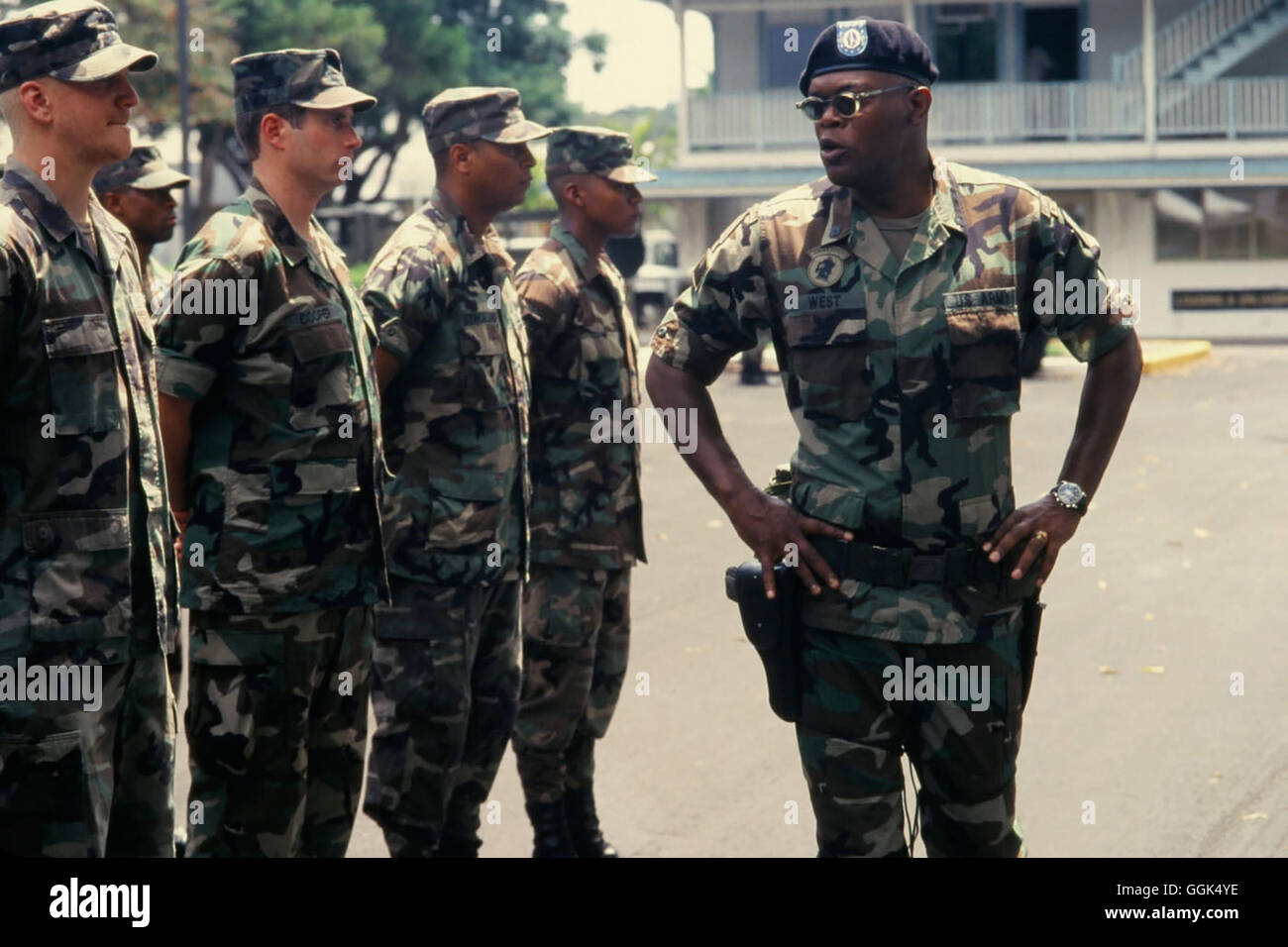 BASIC / Basic CAN/USA 2003 / John McTiernan Szene mit West (SAMUAL L ...