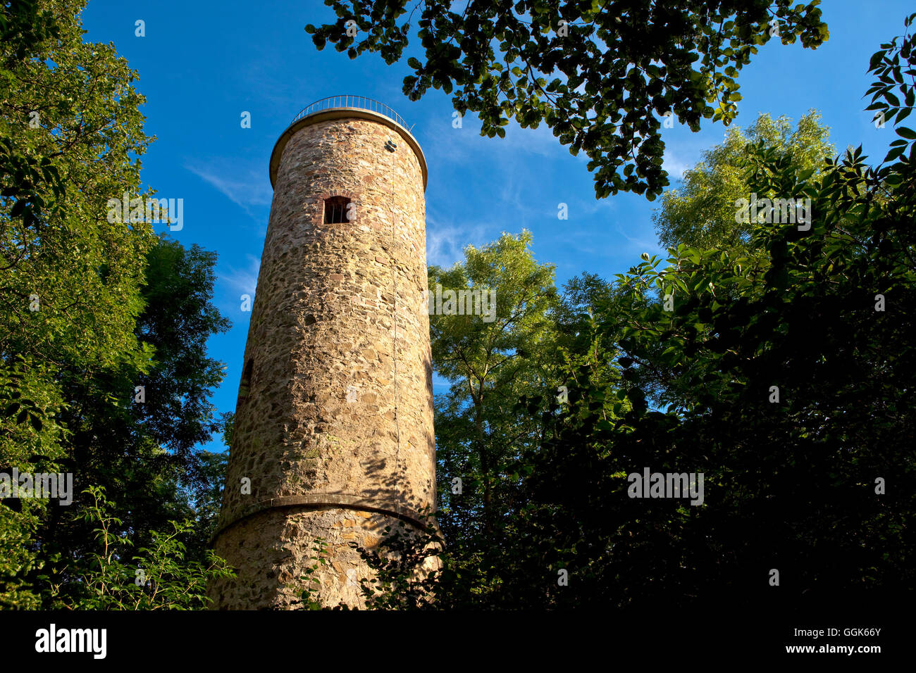 Scenic tower on homberg mountain hi-res stock photography and images ...