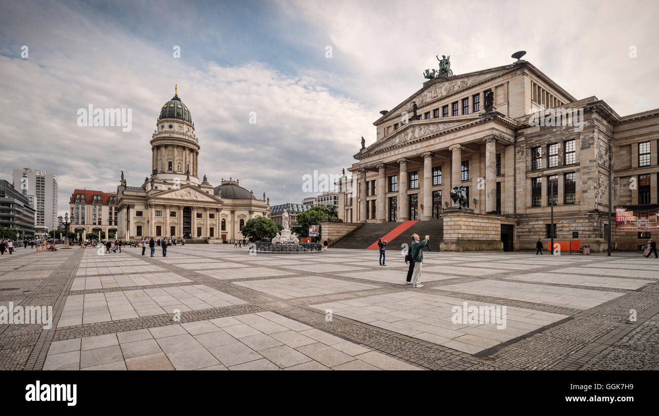 German cathedral and concert hall o hi-res stock photography and images ...
