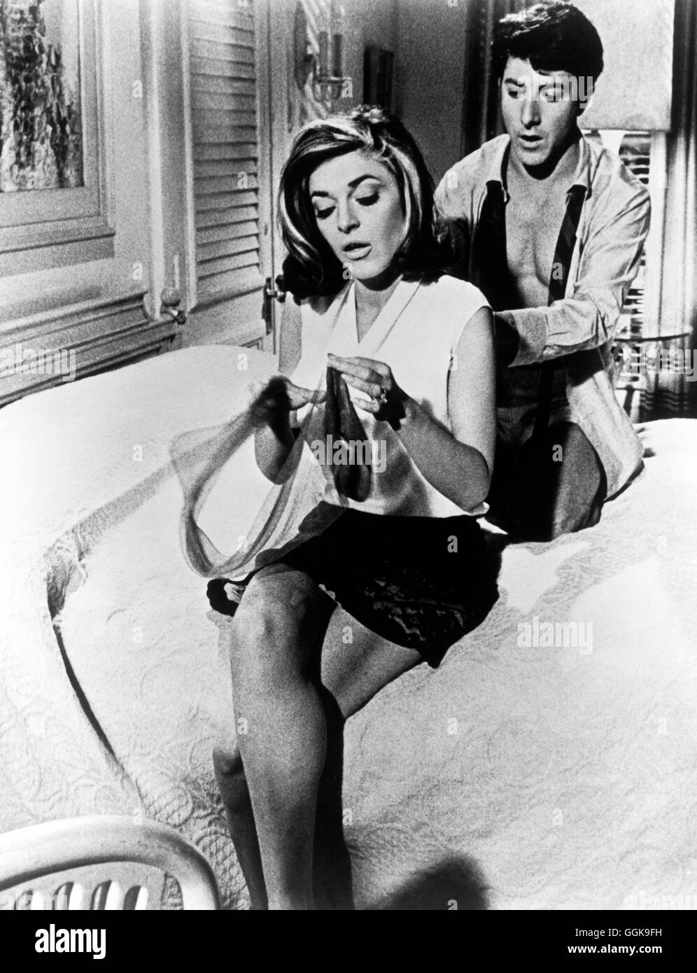 Mrs robinson film Black and White Stock Photos & Images - Alamy