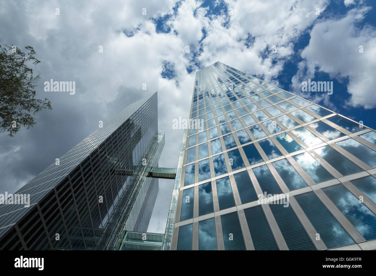 Highlight Towers, Munich, Upper Bavaria, Bavaria, Germany Stock Photo ...