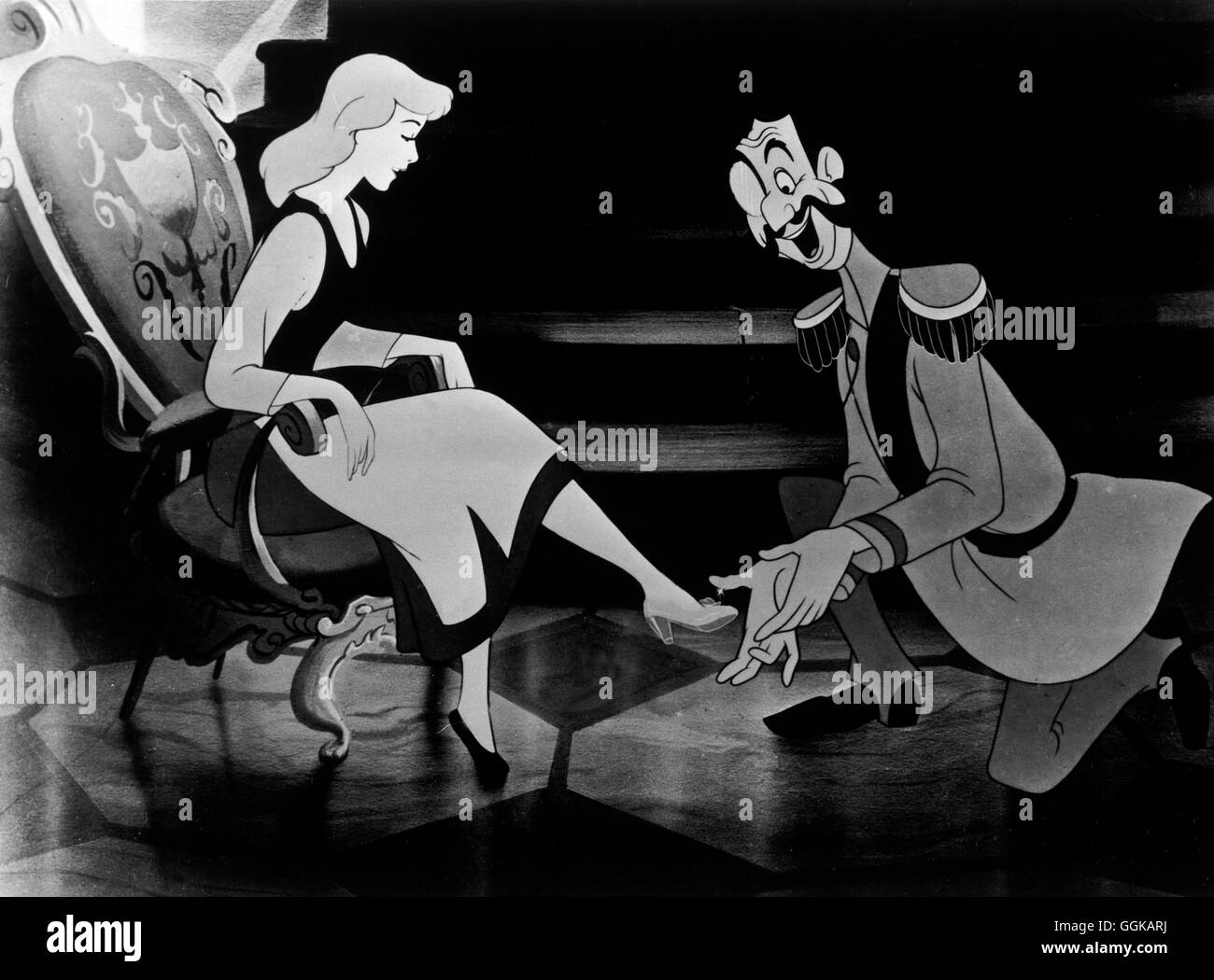 CINDERELLA / Cinderella USA 1950 / Clyde Geronimi Szene aus Walt Disney ...