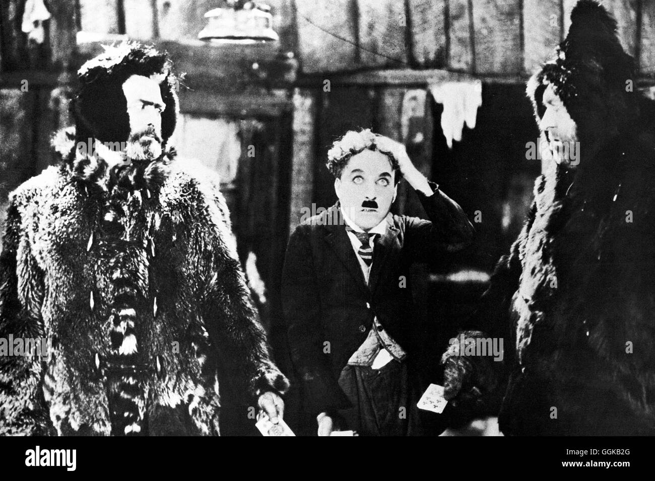 GOLDRAUSCH / The Gold Rush USA 1925 / Charles Chaplin Szene: Der Tramp ...