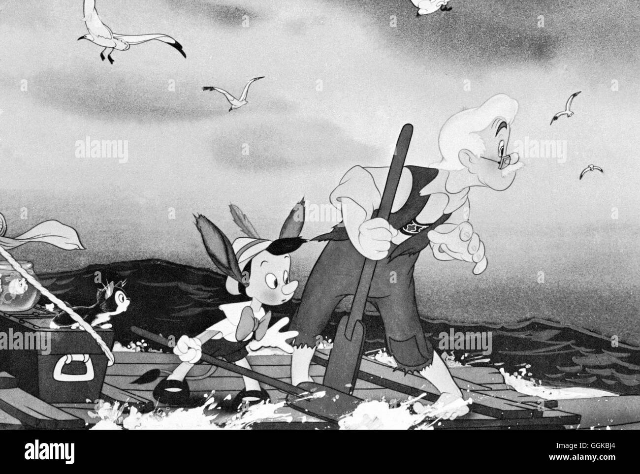 PINOCCHIO / Pinocchio USA 1940 / Hamilton Luske Szene aus Walt Disney's ...