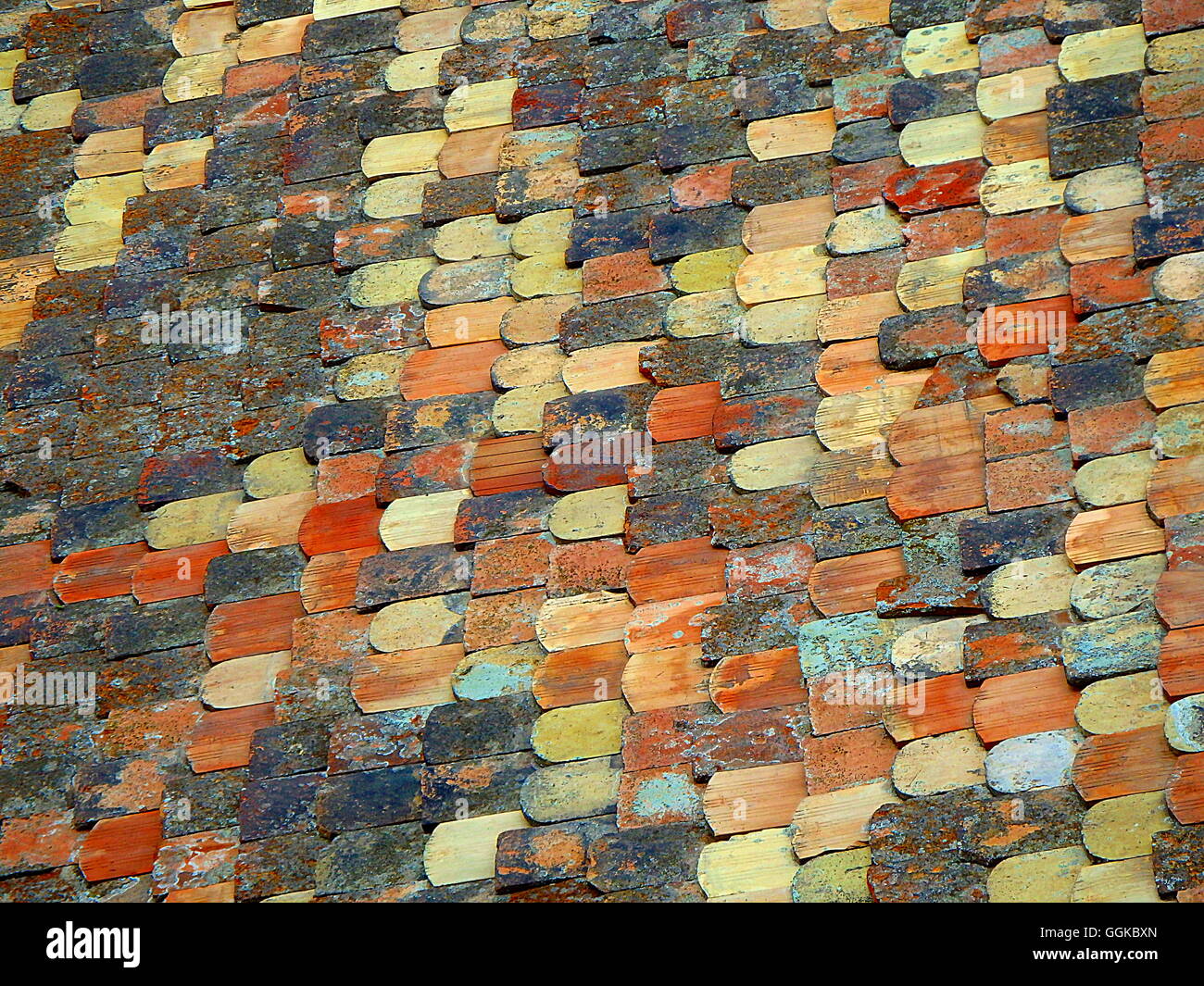 Colored Roof Tiles High Resolution Stock Photography and Images - Alamy