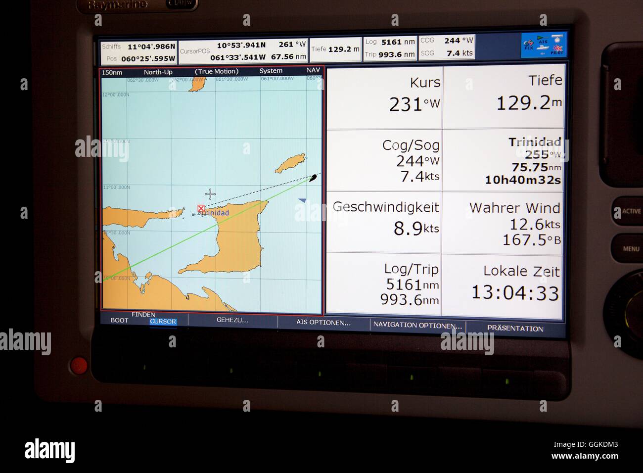 Plotter yacht hi-res stock photography and images - Alamy