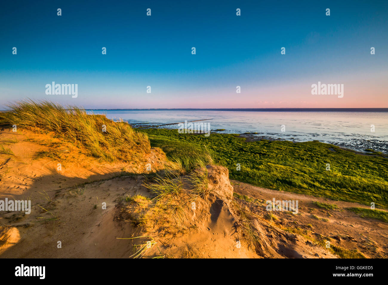 Morsum cliff at sunset hi-res stock photography and images - Alamy