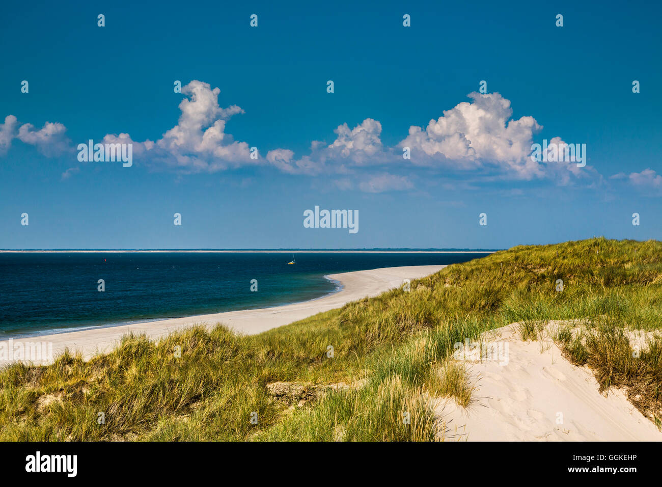 Dunes, Ellenbogen, Sylt Island, North Frisian Islands, Schleswig ...